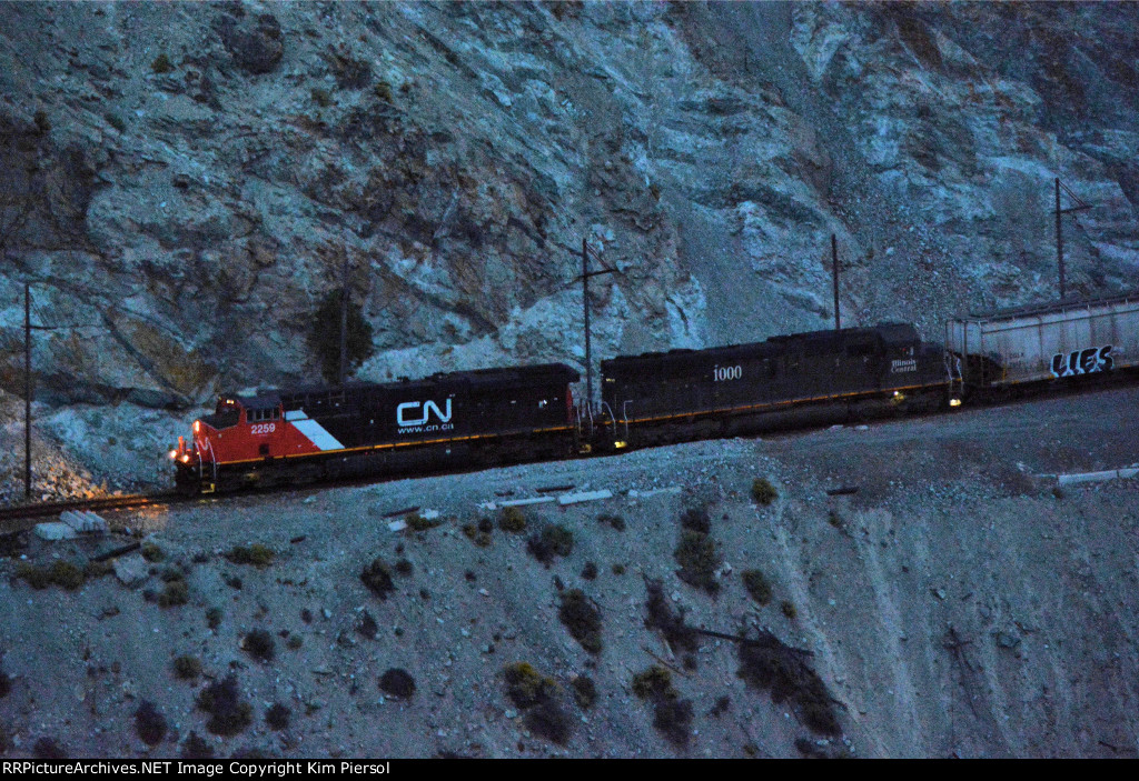 CN 2259 IC 1000 WB CN Ashcroft Sub